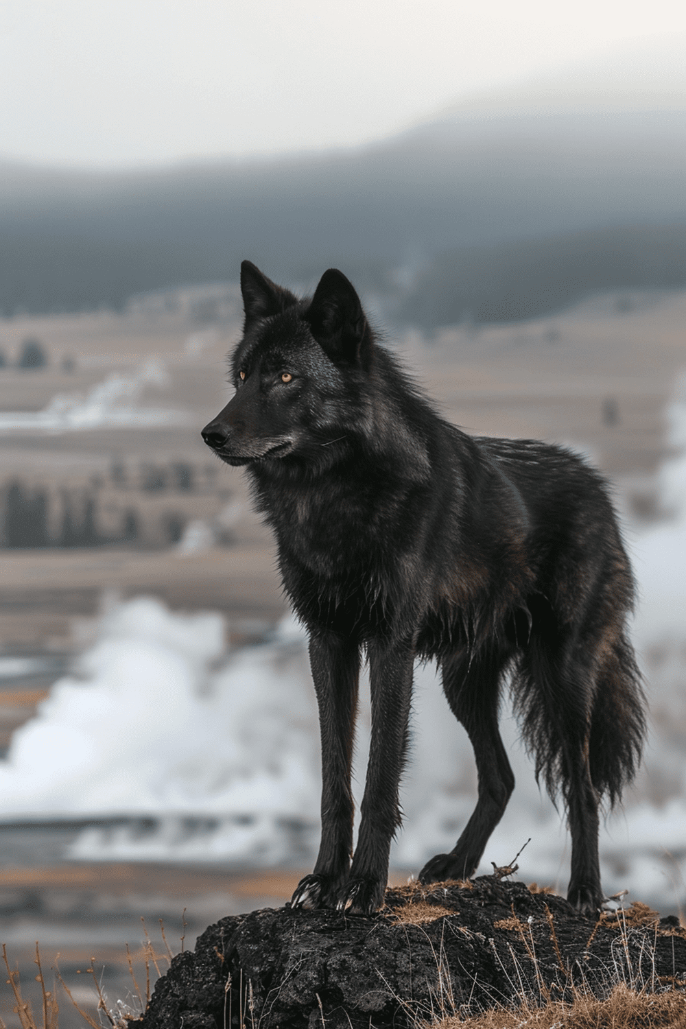 29 Facts About Black Wolves - Hearts Of Pets