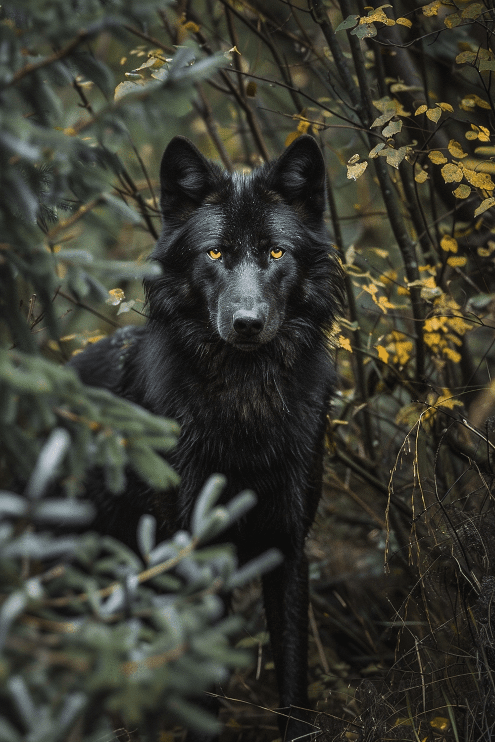 29 Facts About Black Wolves - Hearts Of Pets