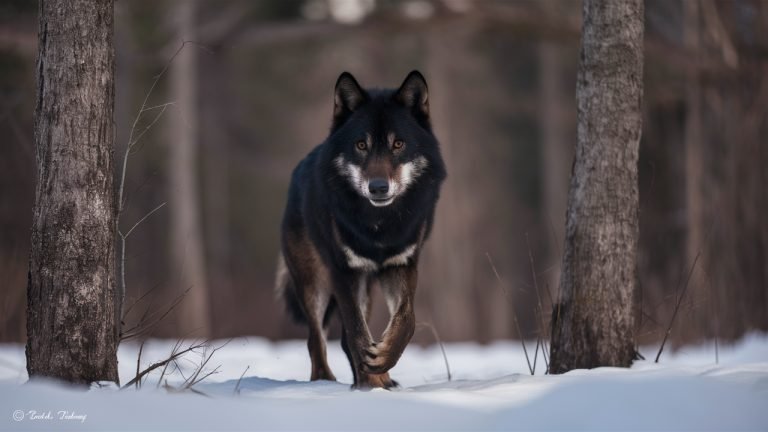 29 Facts About Black Wolves - Hearts Of Pets